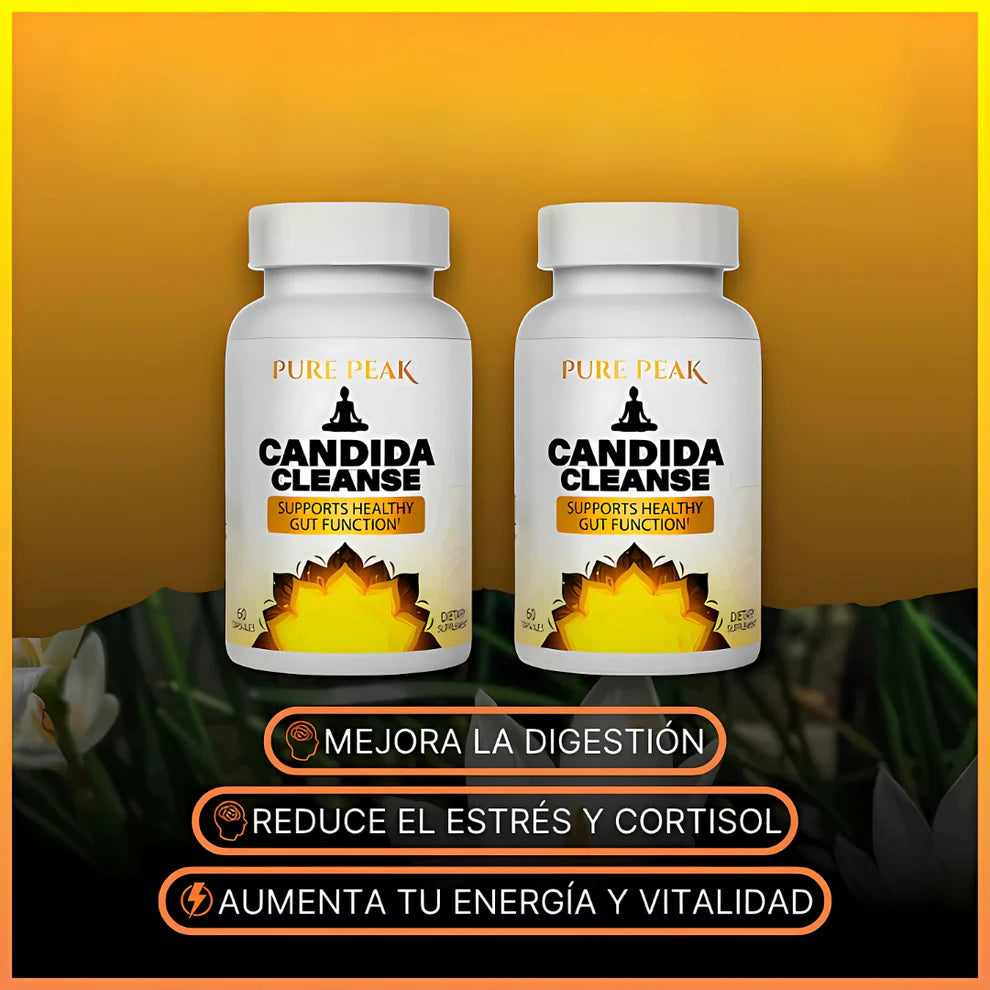 🌿 CANDIDA CLEANSE ORIGINAL | Detox Natural para Tu Intestino, Energía